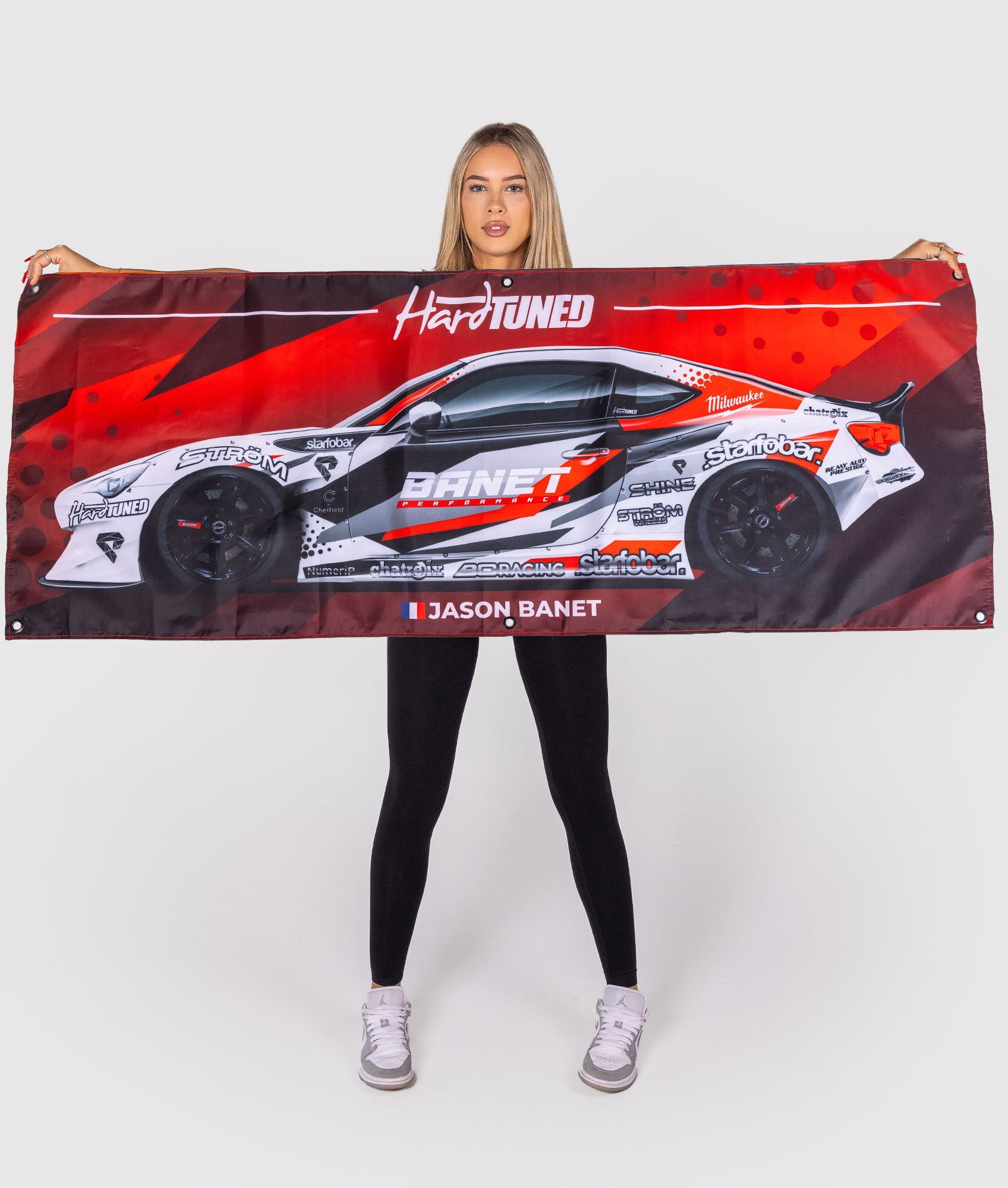 Jason Banet GT86 Garage Flag – Hardtuned Australia