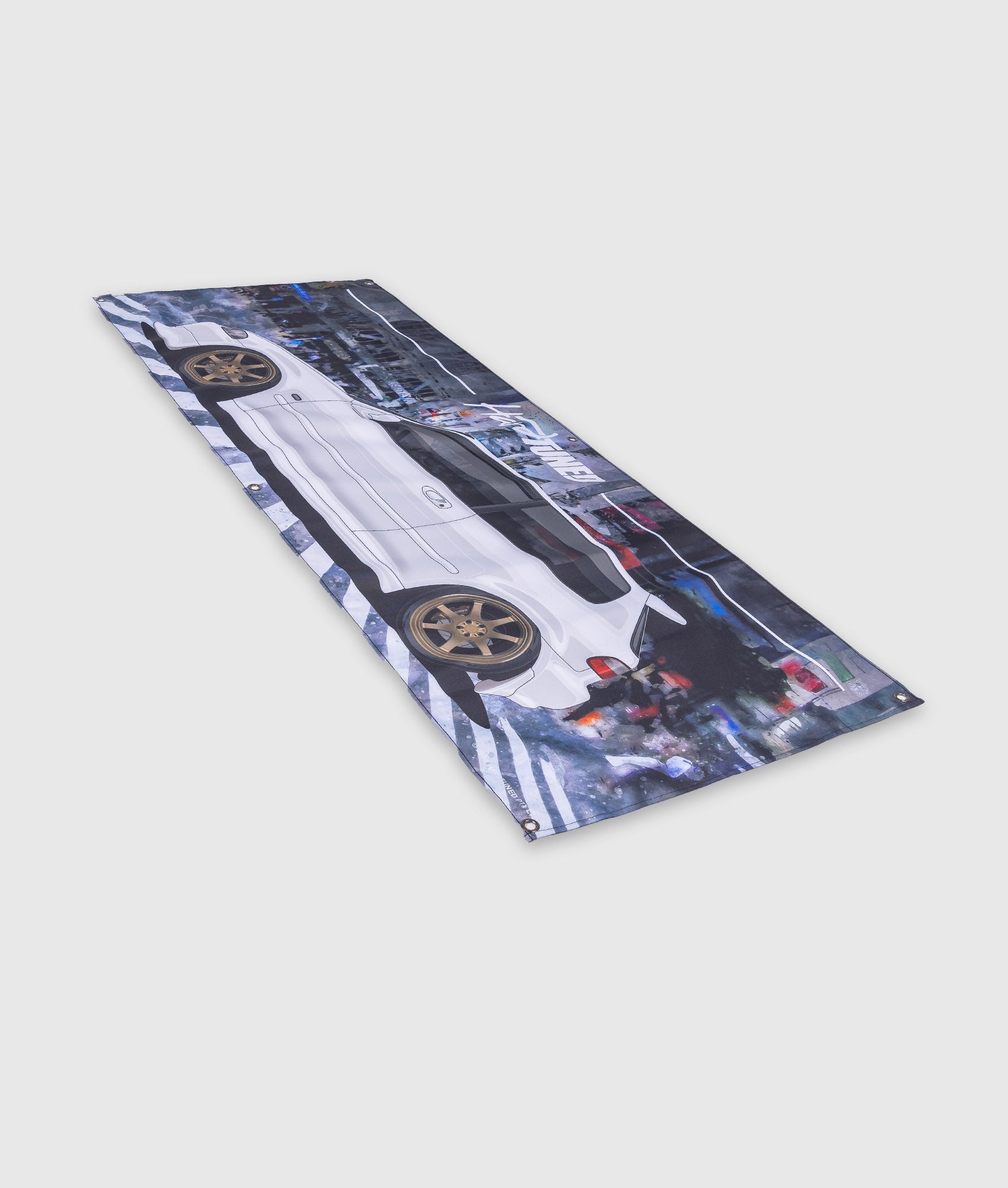 Honda Civic EG Garage Flag - Hardtuned Australia