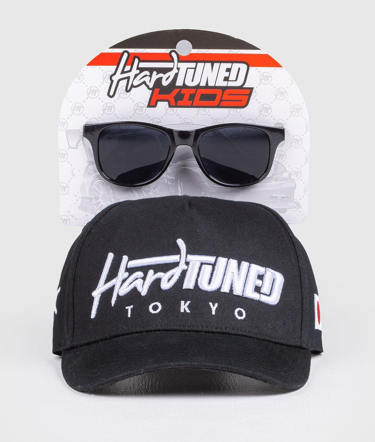 Kids Cap and Sunglass Set - Hardtuned Black - Hardtuned Australia