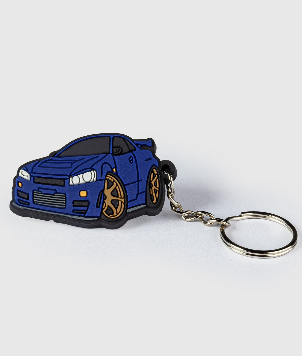 Nissan Skyline R34 GTR Rubber Keyring - Hardtuned Australia