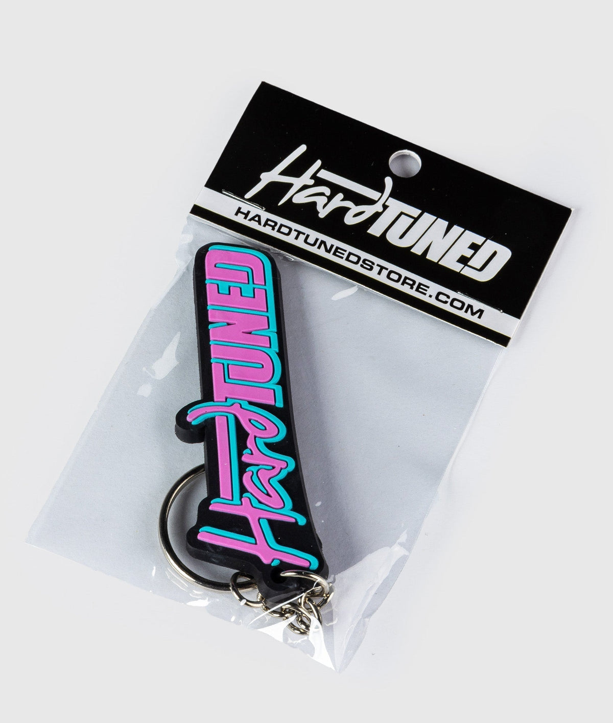 Pink HardTuned Soft Rubber Key Ring - Hardtuned Australia