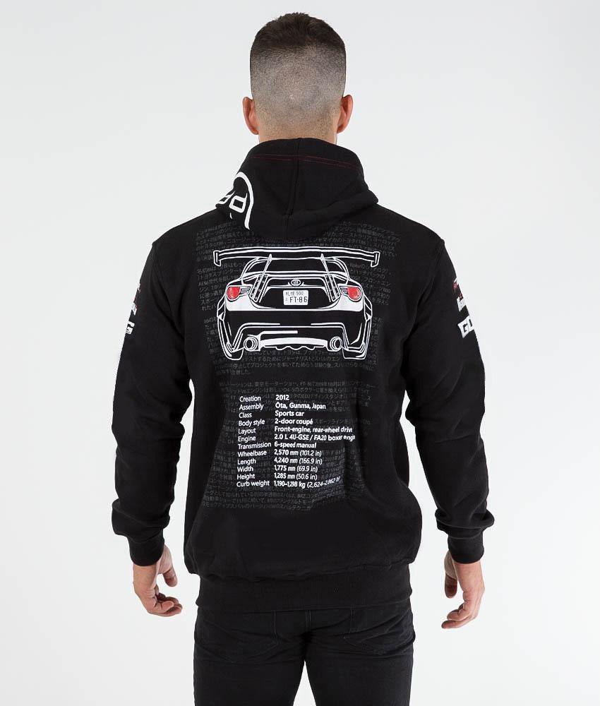 Toyota GT86 / Scion FRS / Subaru BRZ Hoodie - Hardtuned Australia