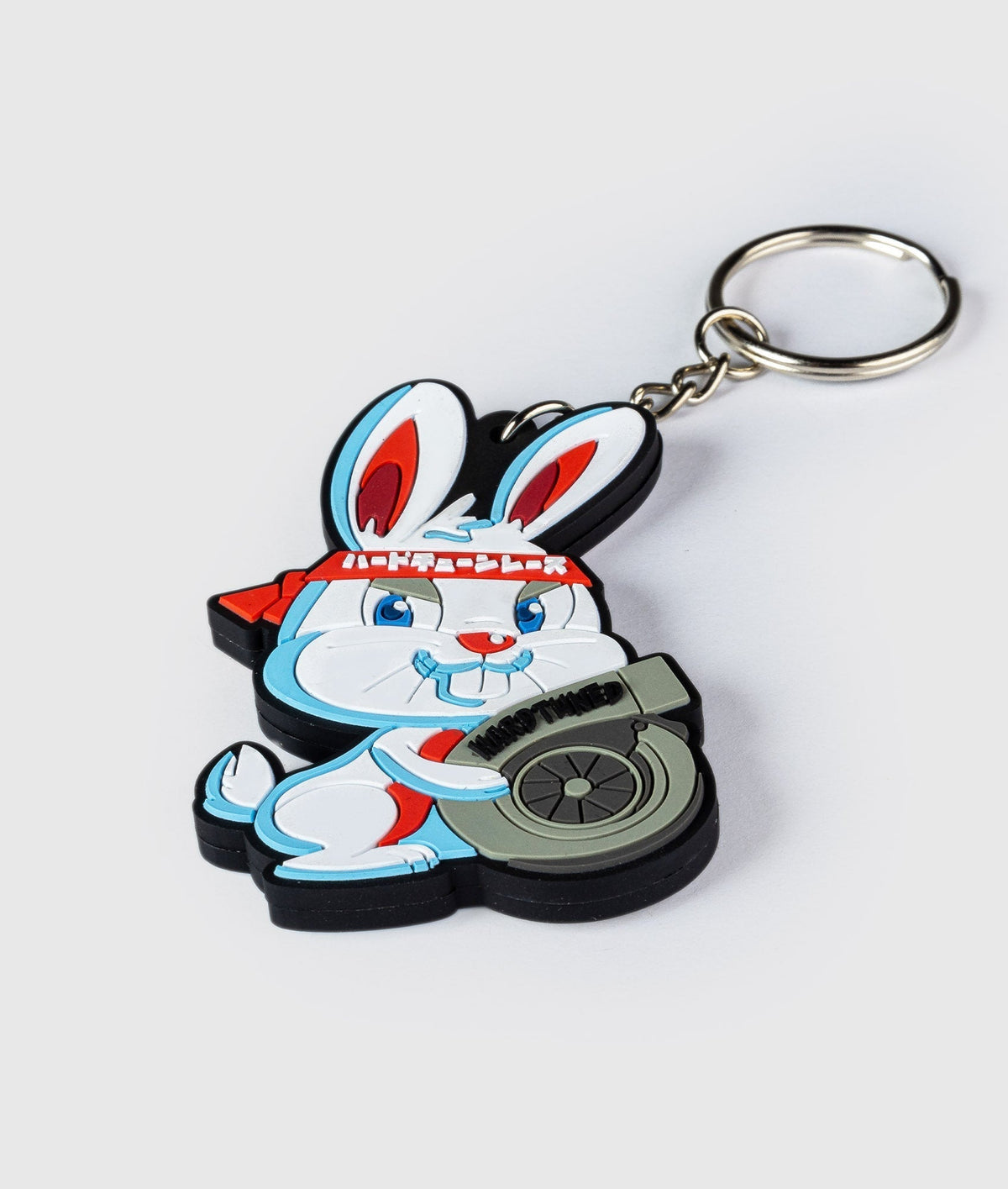 Turbo Bunny Rubber Key Ring - Hardtuned Australia