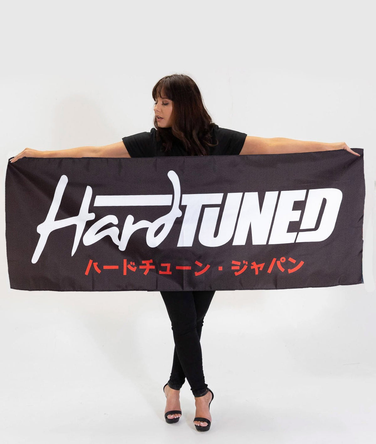 HardTuned Black Garage Flag - Hardtuned Australia